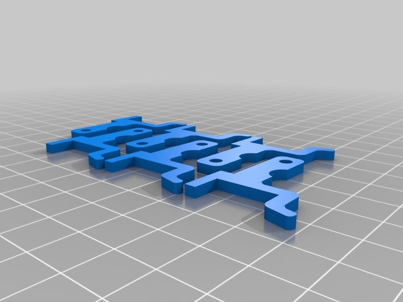 Free STL file 6 pegs for 24mm spaced peg board・3D printing template to ...