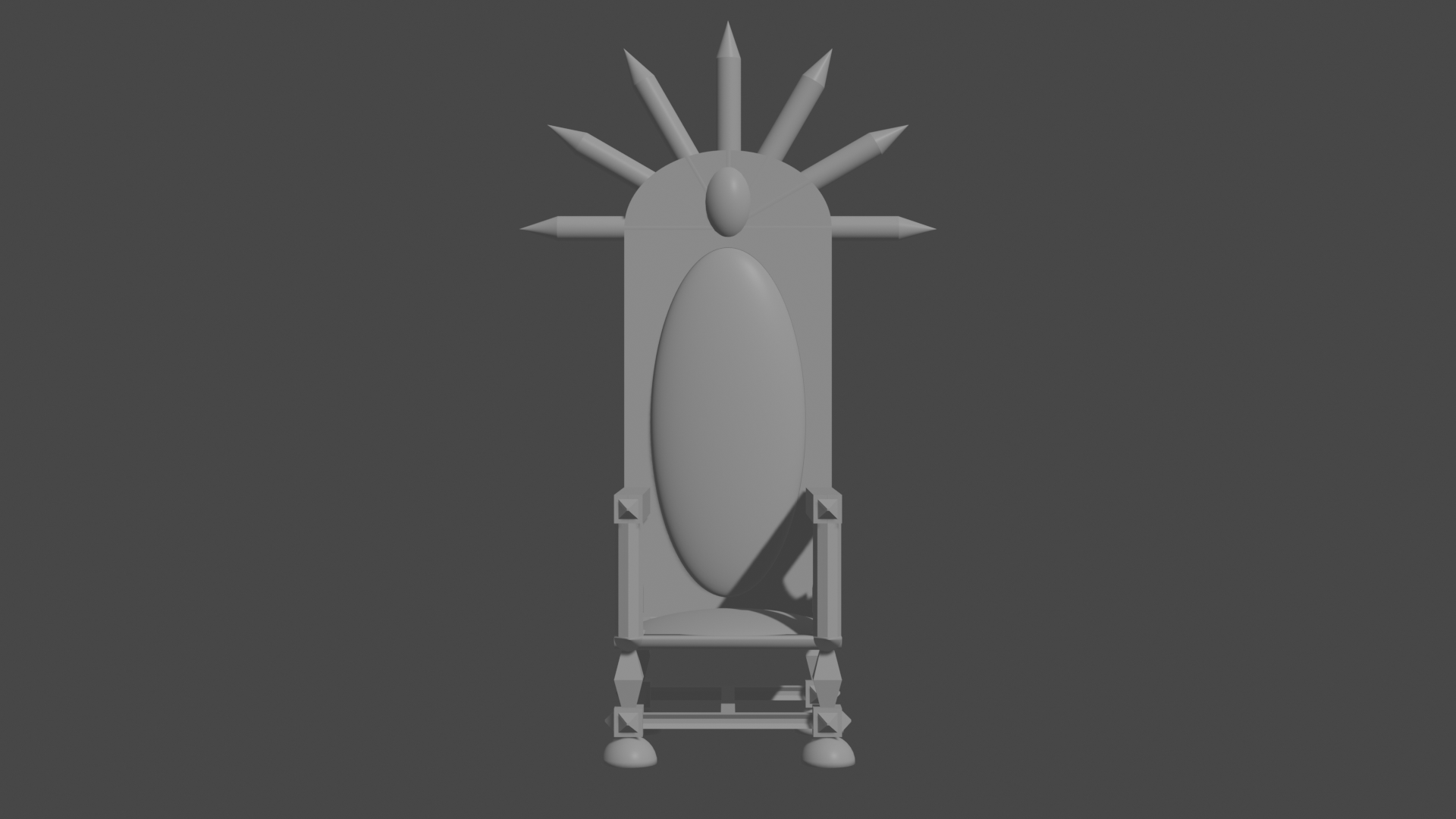 Free 3D file Throne・3D printing template to download・Cults