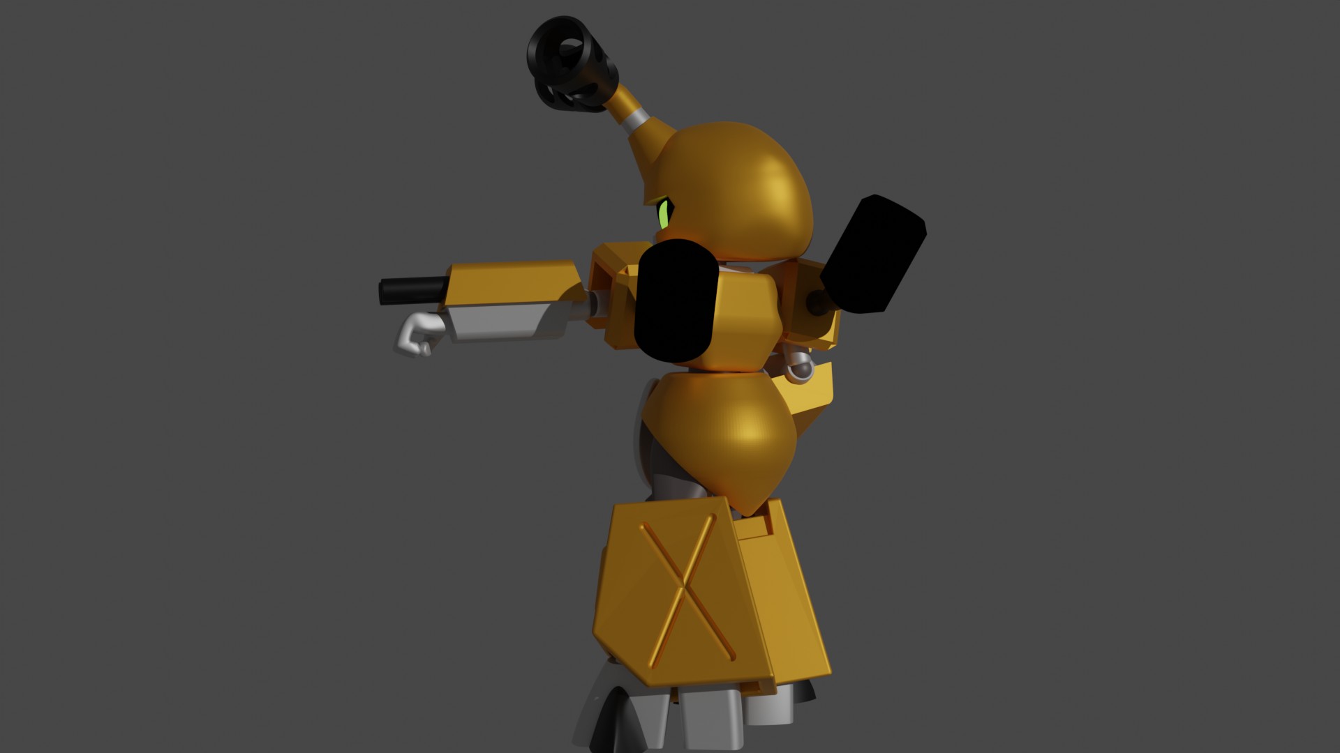 STL file Metabee - Medabots・Model to download and 3D print・Cults