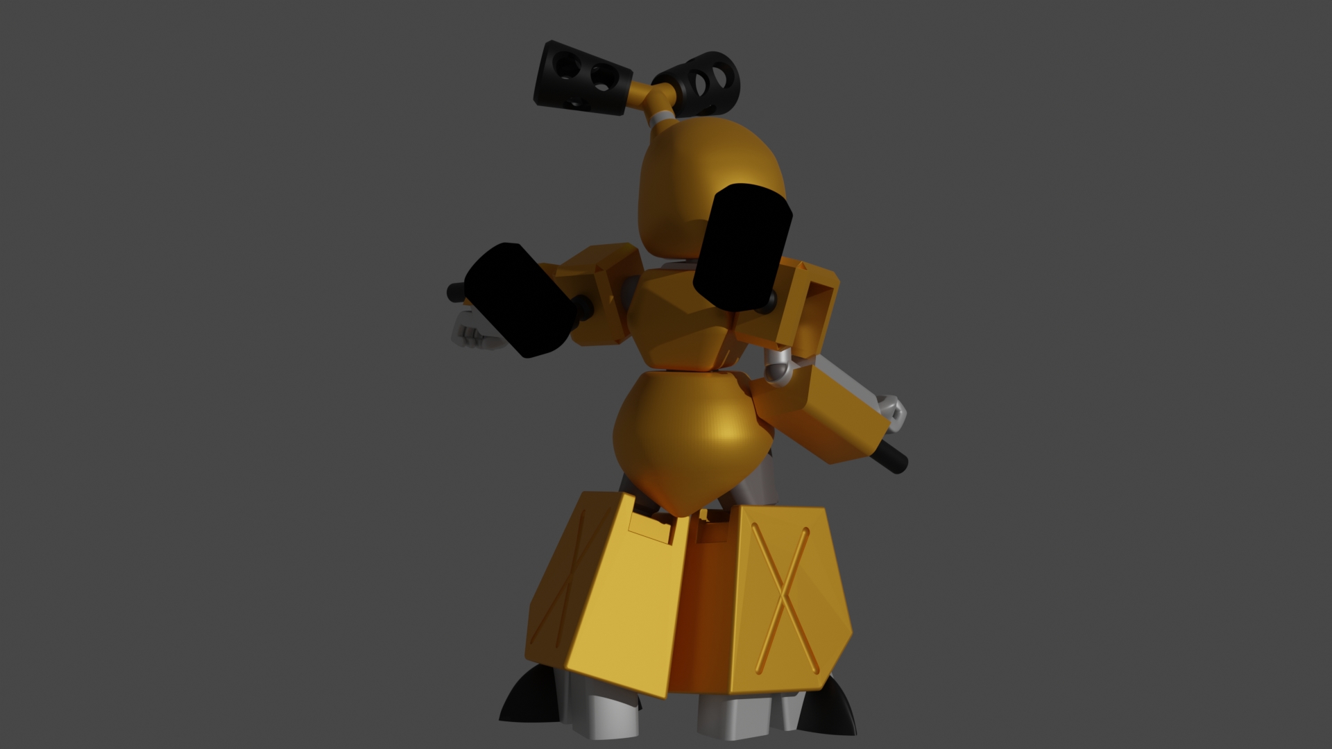 STL file Metabee - Medabots・Model to download and 3D print・Cults