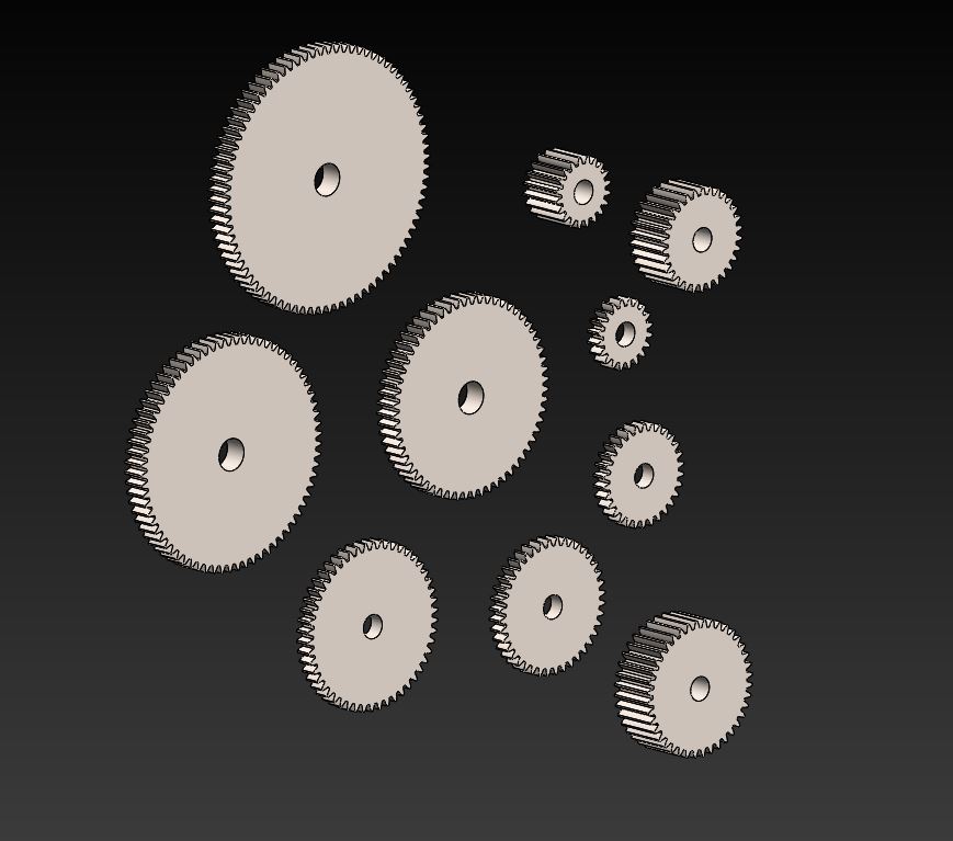 3D file Gears・3D printing design to download・Cults
