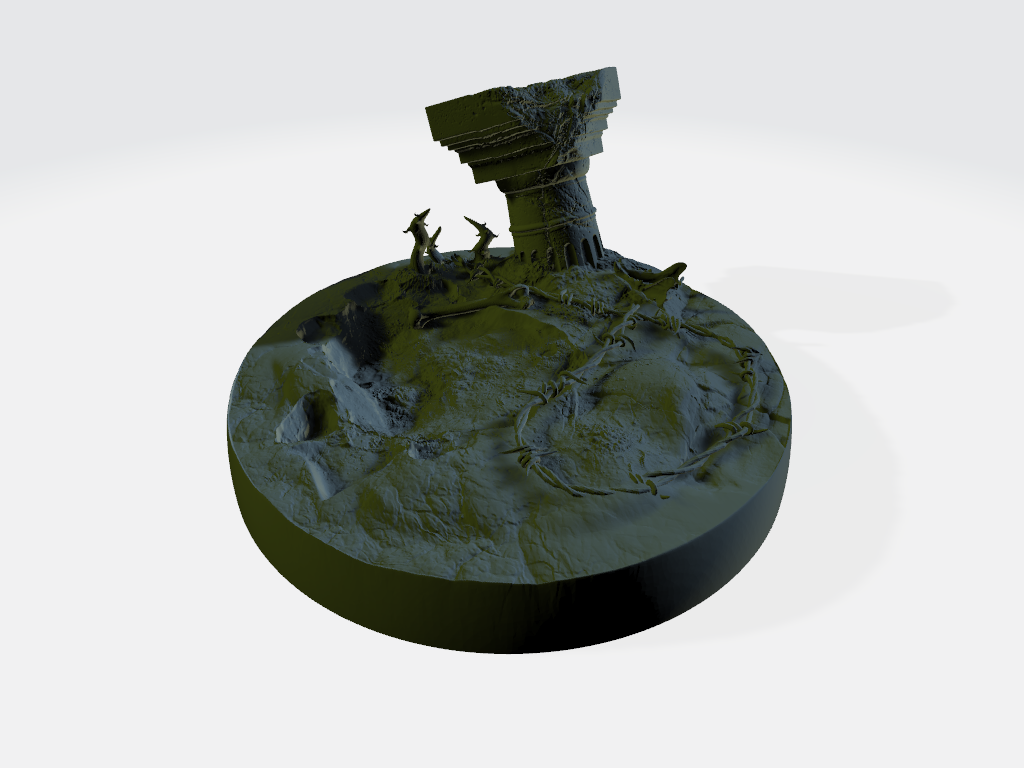 Free STL file Swamp Base S1 - Temporary Gift! 🎁・Template to download ...