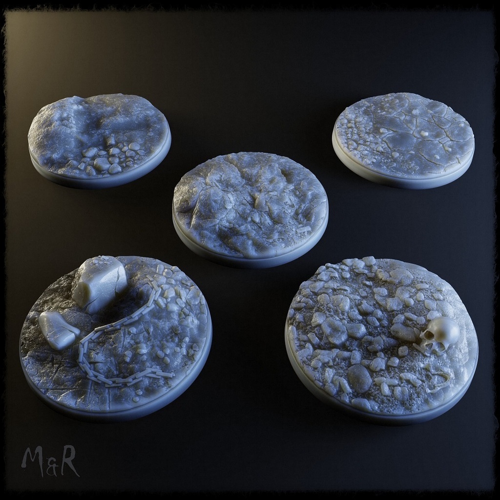 Free STL file Round bases -Rocky・Model to download and 3D print・Cults