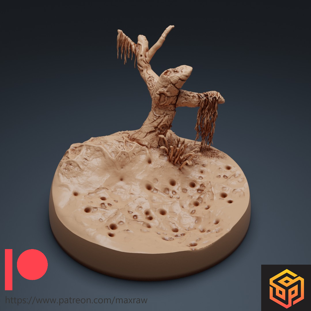 Free STL file Swamp Base S2 !・Design to download and 3D print・Cults