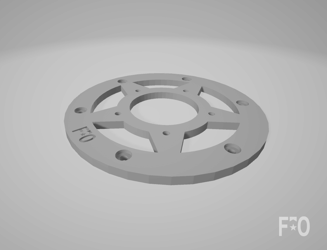 Free STL file 2.2" Beadlock cover・3D print design to download・Cults