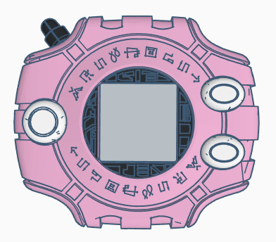 Free STL file Digivice 🐉・3D printing template to download・Cults