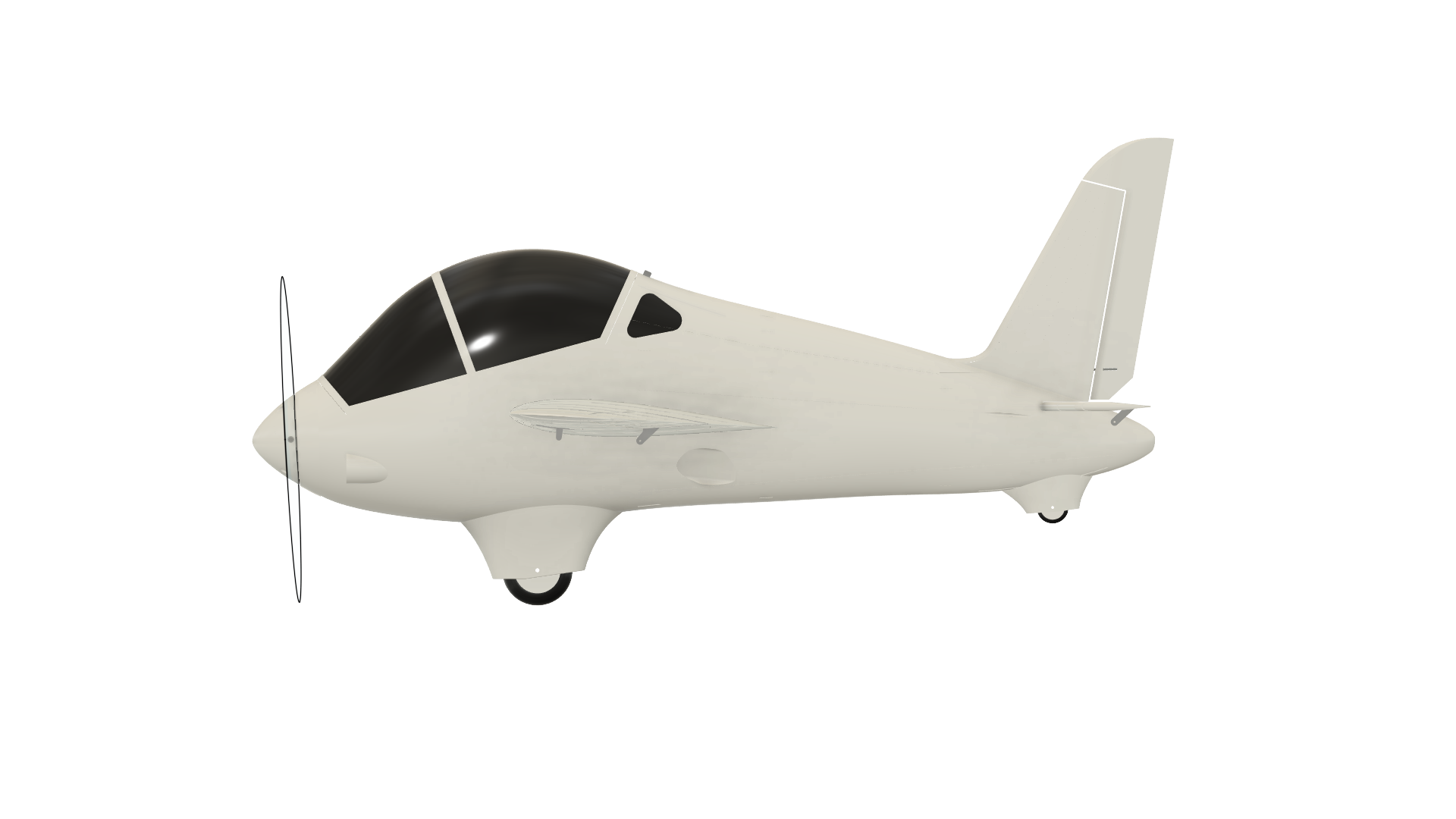 STL file R/C MDM-1 FOX AEROBATIC GLIDER MINI WINGSPAN 1.13M 🦊・3D ...