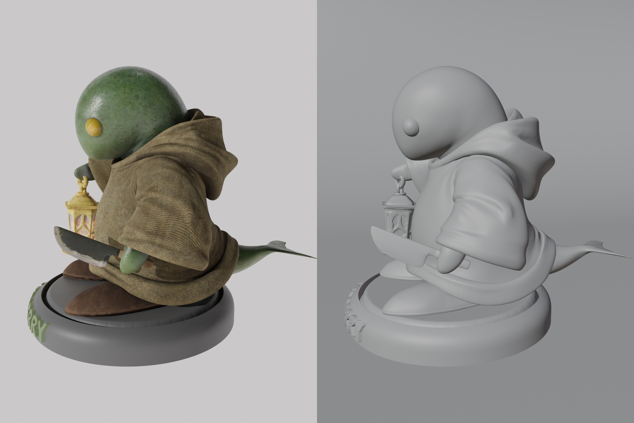 3D file Tonberry - Final Fantasy・3D printable model to download・Cults