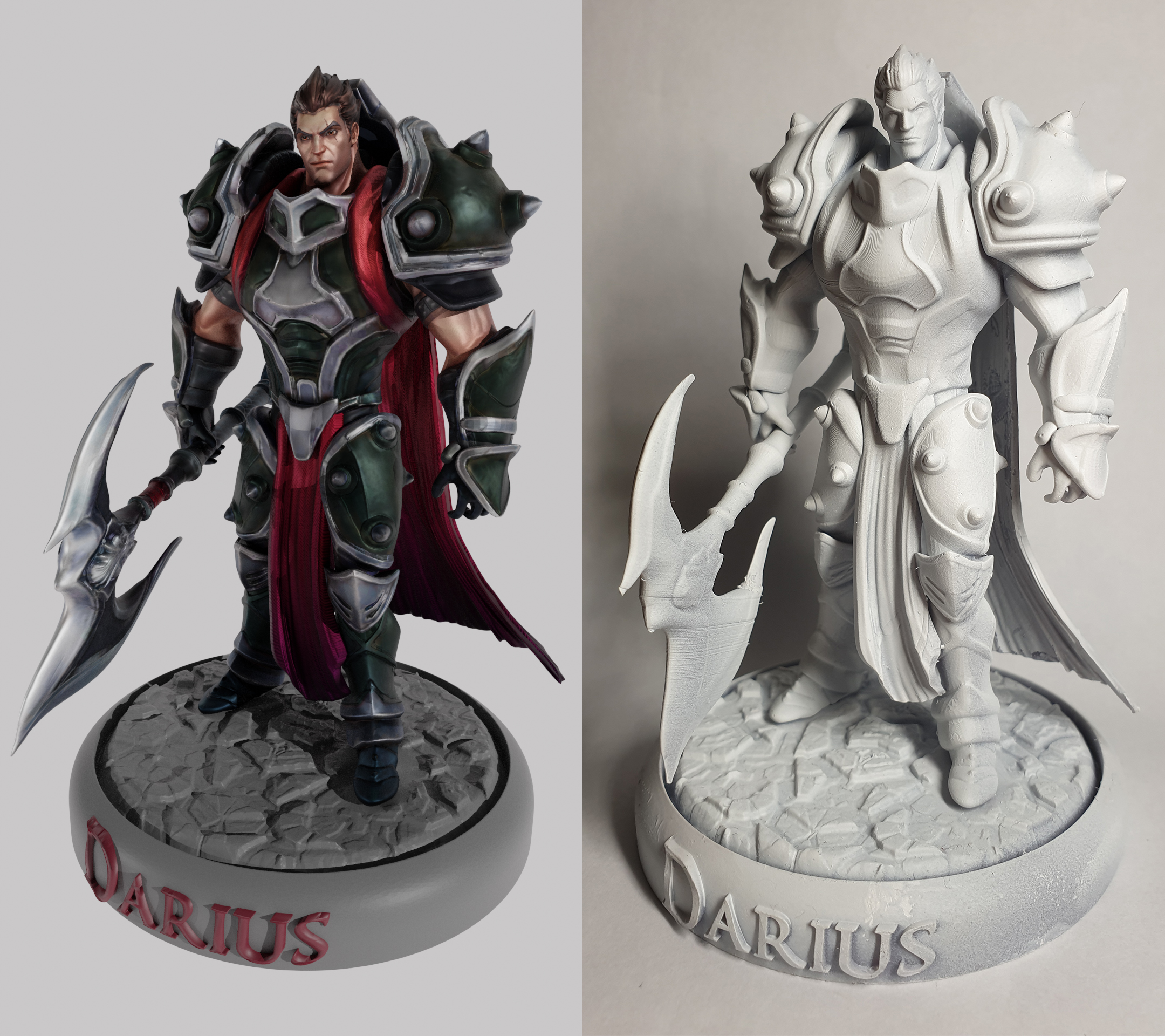 3D file Darius - League of Legends・3D printer model to download・Cults