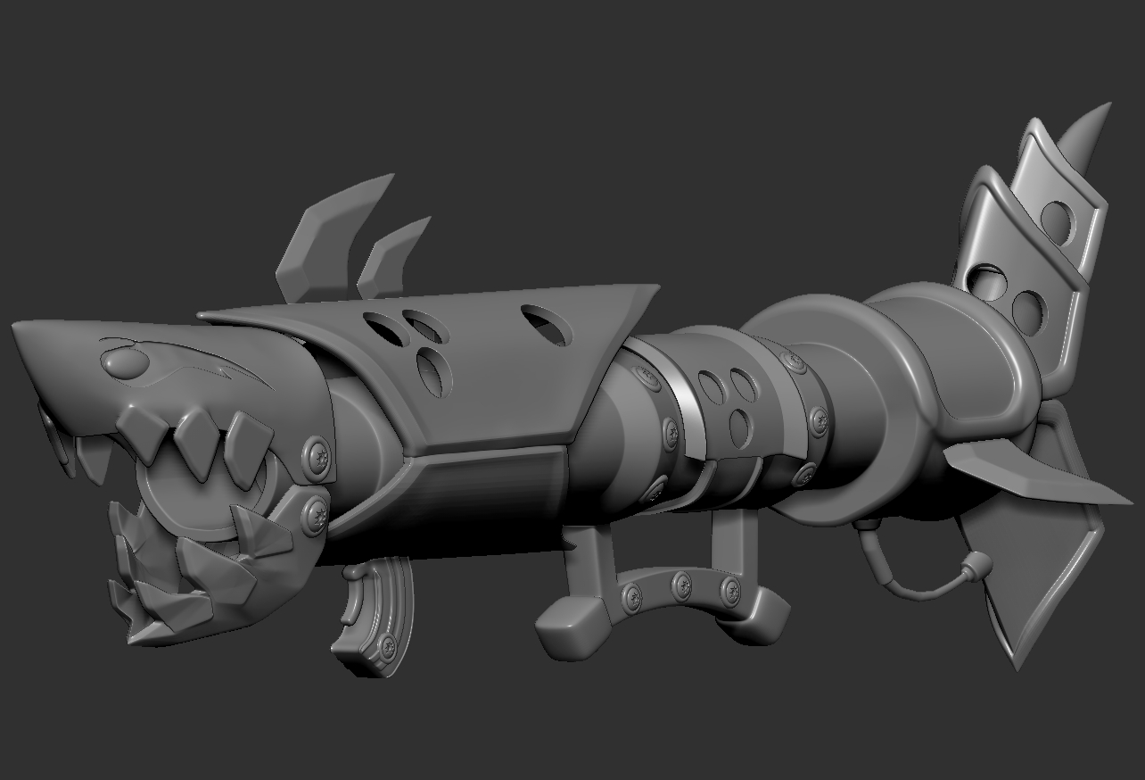 3D file Jinx Fishbones Bazooka - League of Legends Cosplay - LOL 3D ...