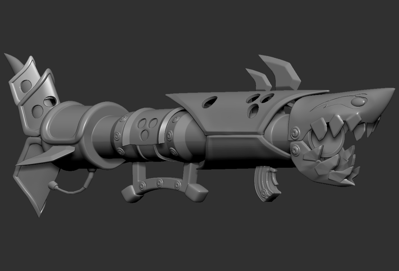 3D file Jinx Fishbones Bazooka - League of Legends Cosplay - LOL 3D ...
