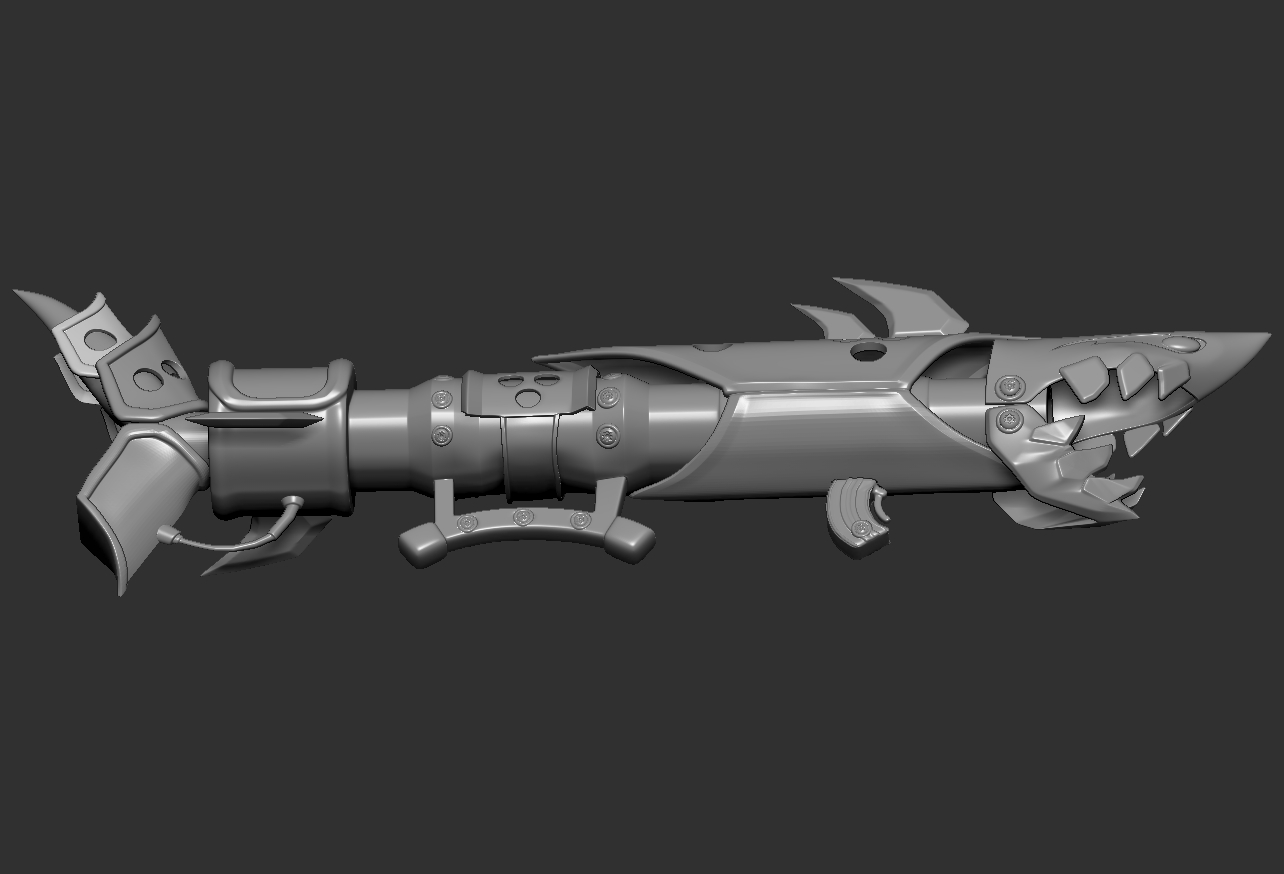3D file Jinx Fishbones Bazooka - League of Legends Cosplay - LOL 3D ...