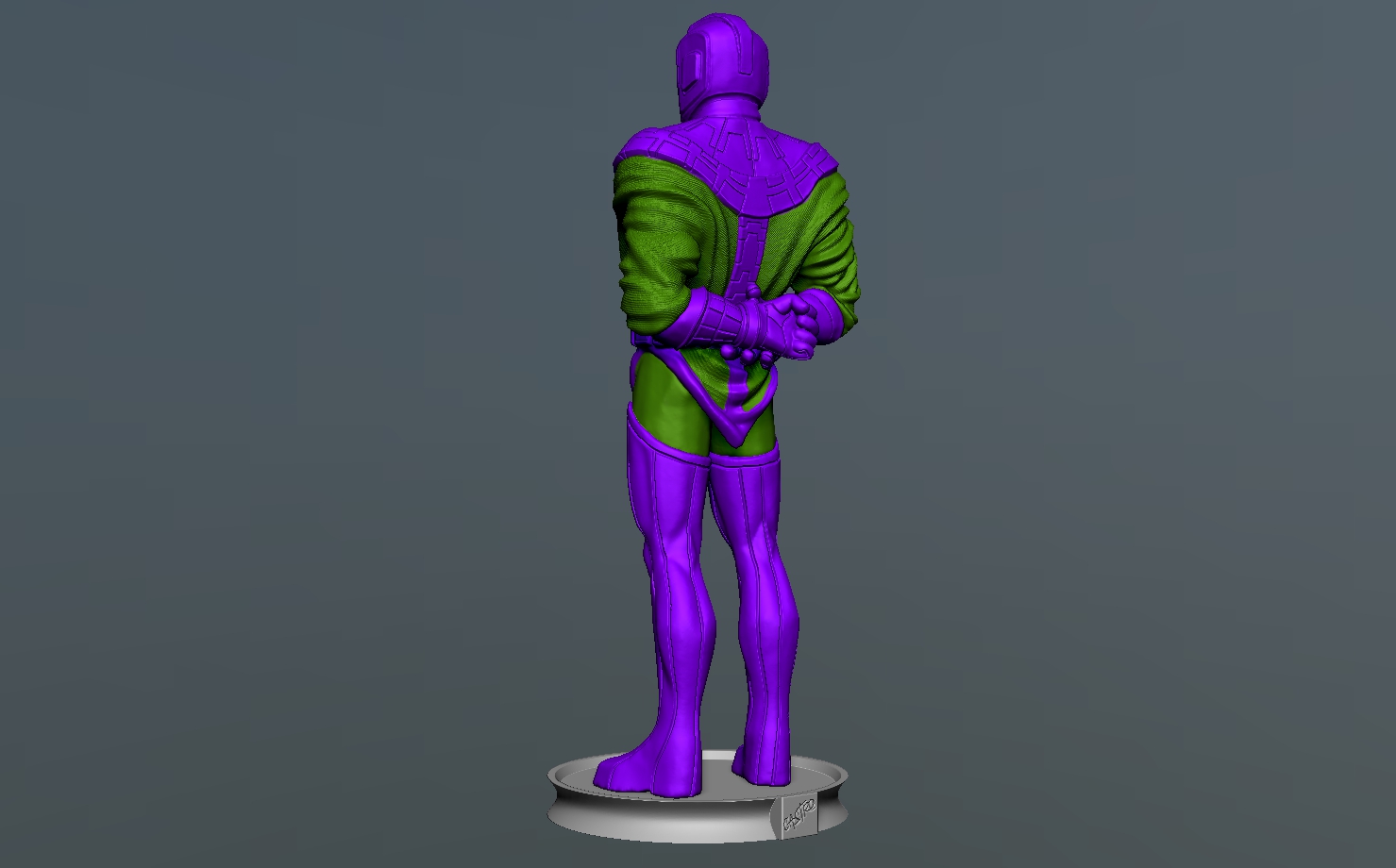 3D file Kang The Conqueror - DisneyPlus Series Version - 3D print model ...