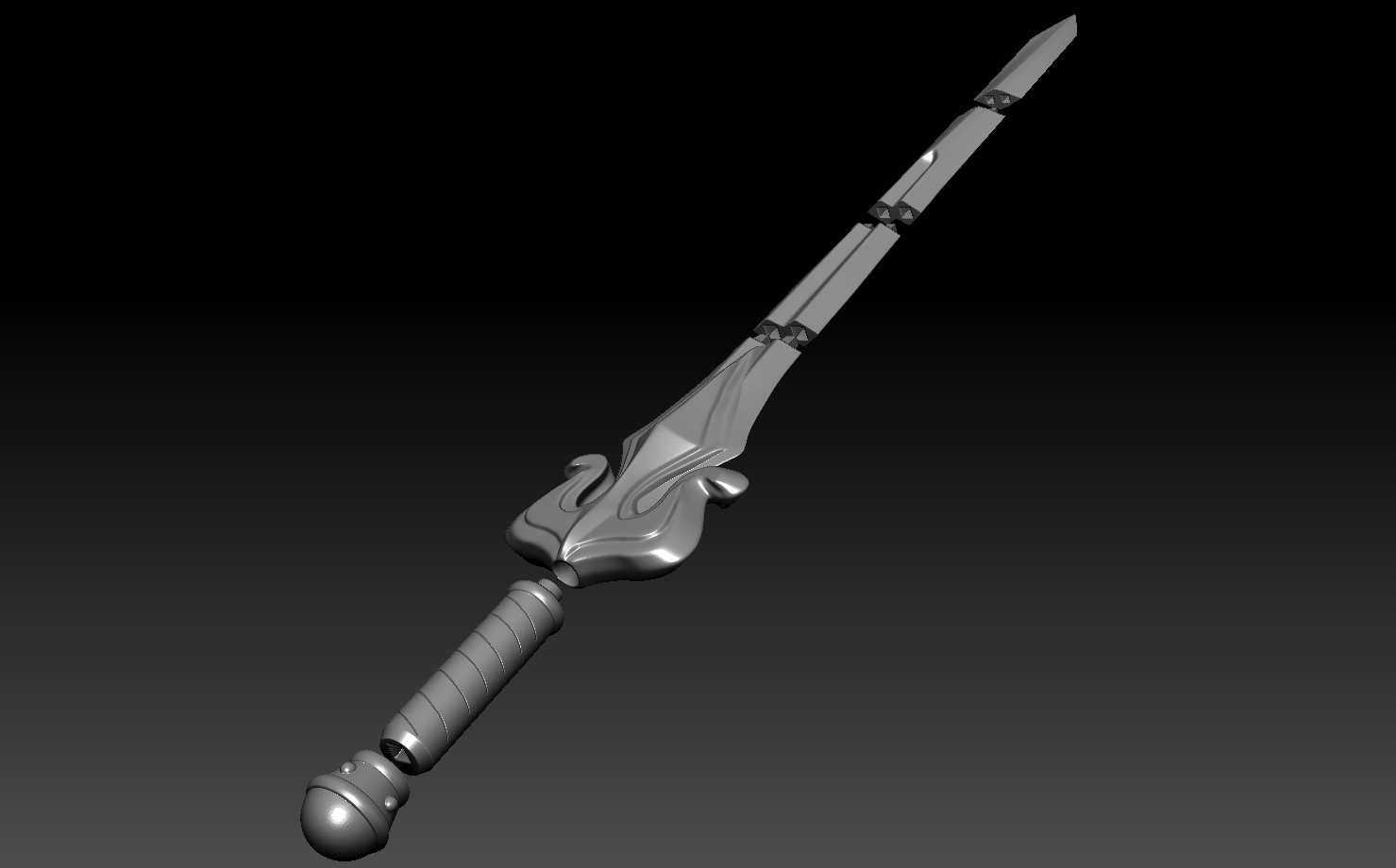 3D file He-Man The Power Sword - Real Size - MOTU Revelations Netflix ...