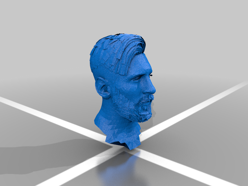 STL file Leo Messi bust・3D printer model to download・Cults