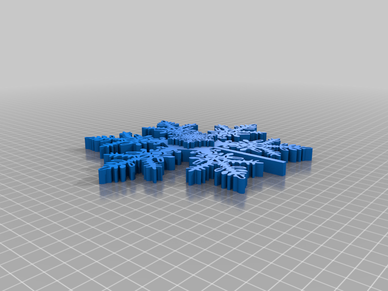 Free 3D file Snowflake Tree Topper for Christmas or other holiday・3D ...