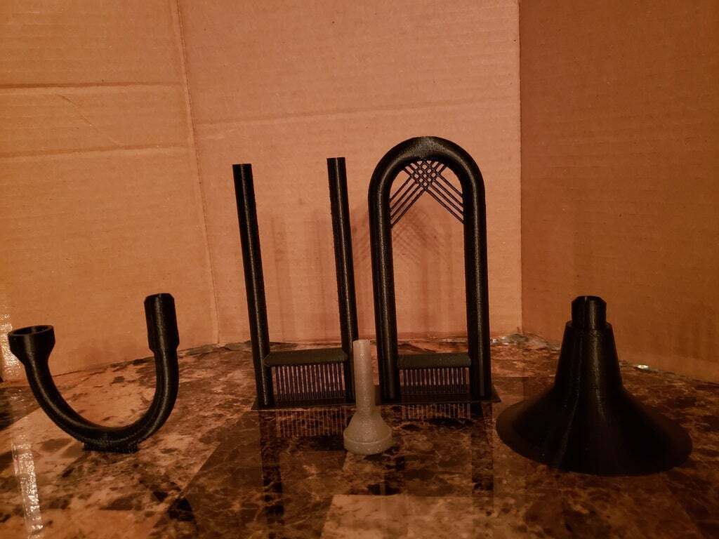 Free STL file Printable Piccolo Trombone 🎵・3D printing template to ...