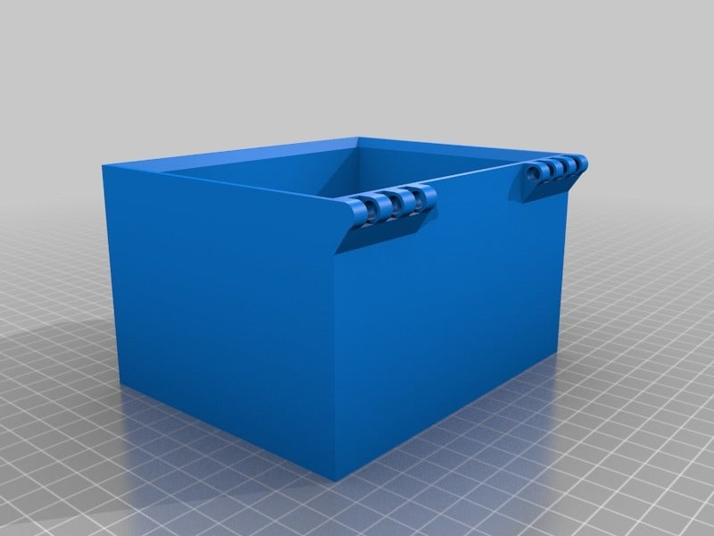 Free STL file Hinged Box with Compartment Insert 📦・3D printer model to ...