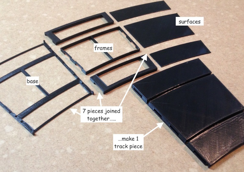 Free 3D file 11 degree curve slot car track piece・3D printable object ...