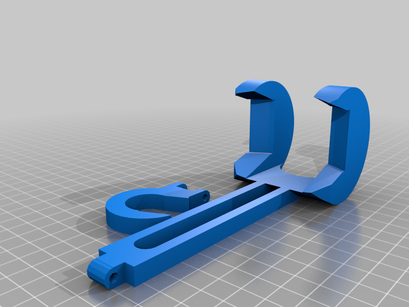 Free 3D file 22 mm pipe mod shower head hanger・Model to download and 3D ...