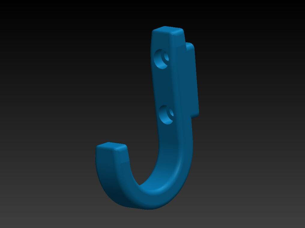 Free STL file Coat hook・3D print design to download・Cults