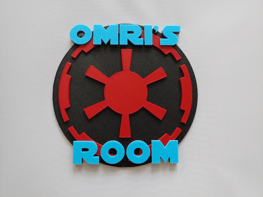 Star Wars Empire Logo Red