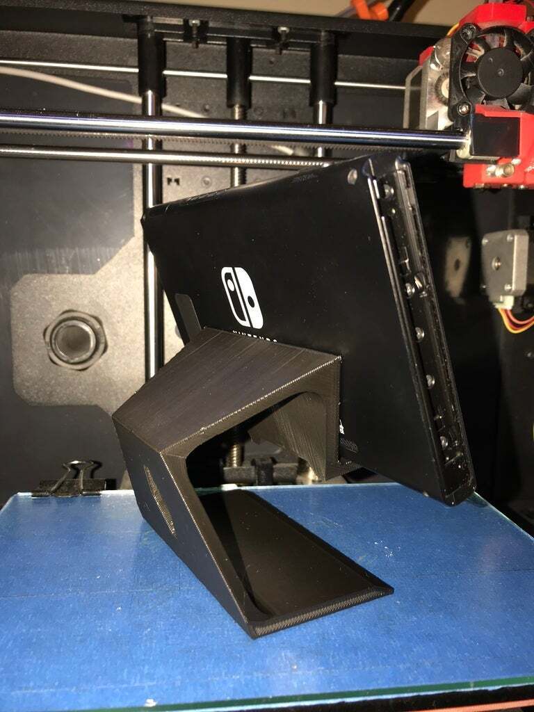 Free STL file Remixed Nintendo Switch Stand・3D printer design to ...