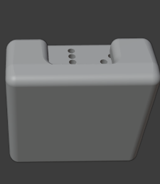 STL file Phone stand with little detail 📞・3D printer design to download ...