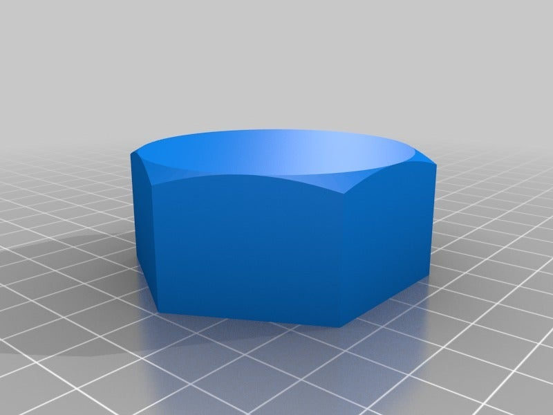 Free STL file Massive Hex Spool Shaft for Ender-2 (Hictop 3dp-21 )・3D ...