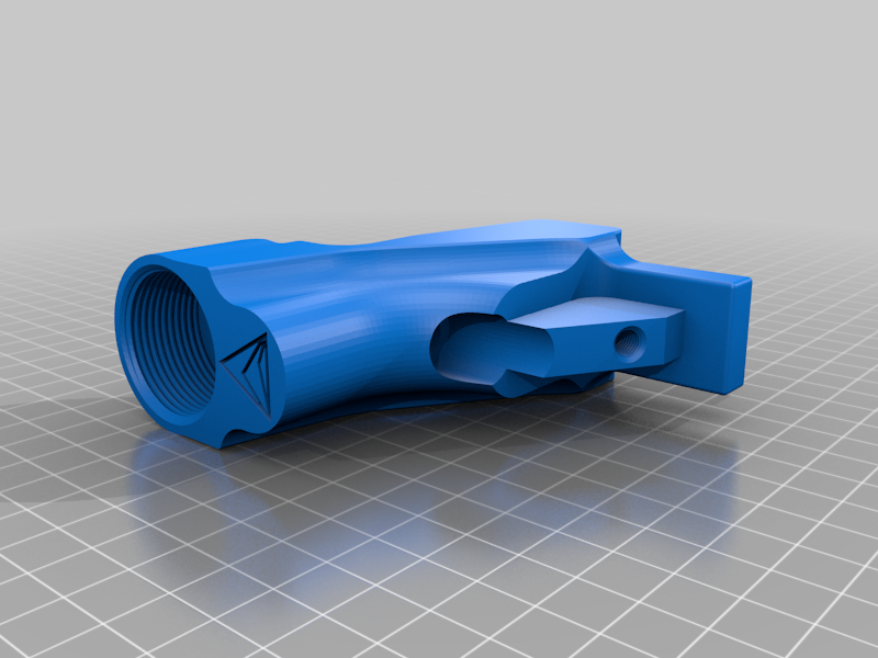 Free STL file WE SVD Dragunov pistol grip and stock adapter tolerances ...