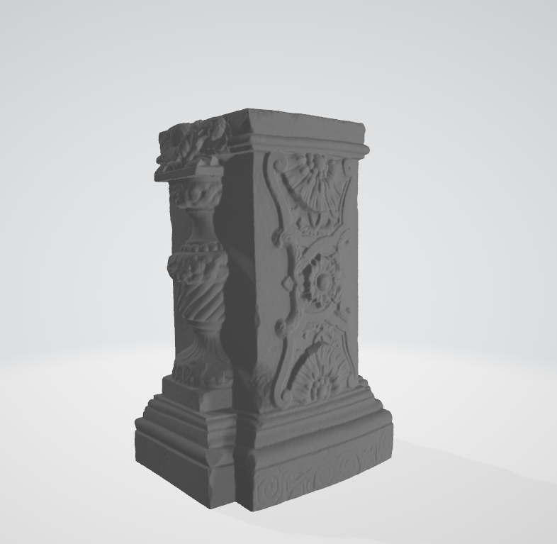 STL file column・3D printable model to download・Cults