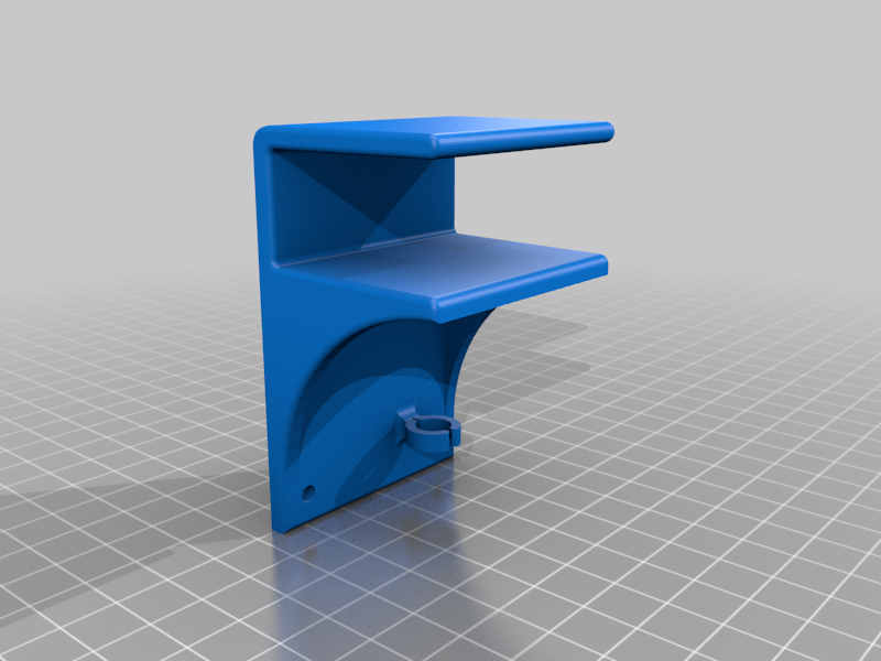 Free 3D file Mouse Pad Shelf - Bed Mount・3D printable design to ...