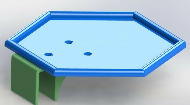 Free 3D file Mouse Pad Shelf - Bed Mount・3D printable design to ...