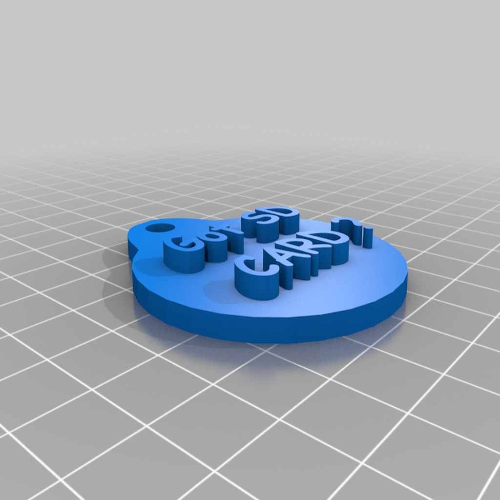 Free STL file Got SD CARD ? key fob zipper pull 🔑・3D printing idea to ...