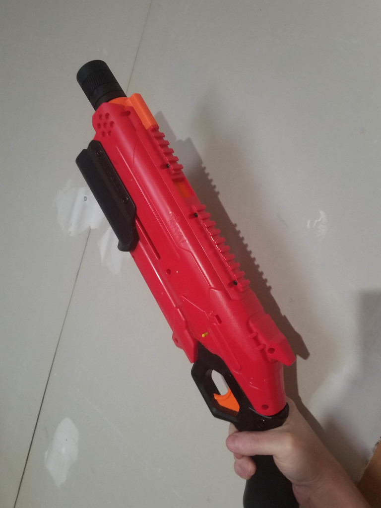 Free 3D file NERF Takedown SPAS Muzzle・3D print design to download・Cults