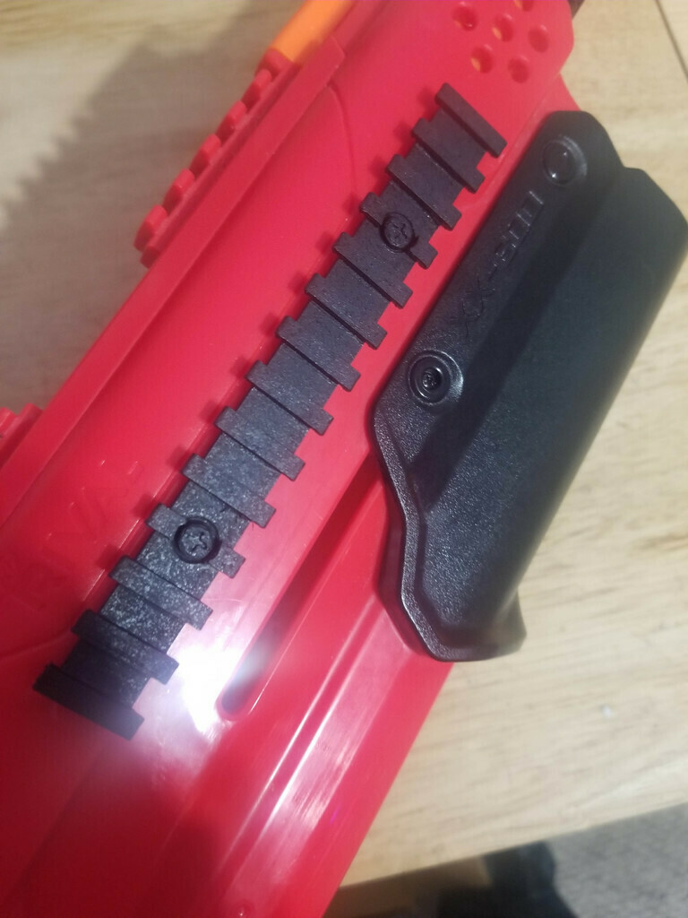 Free 3D file NERF Rival Rails・3D print model to download・Cults