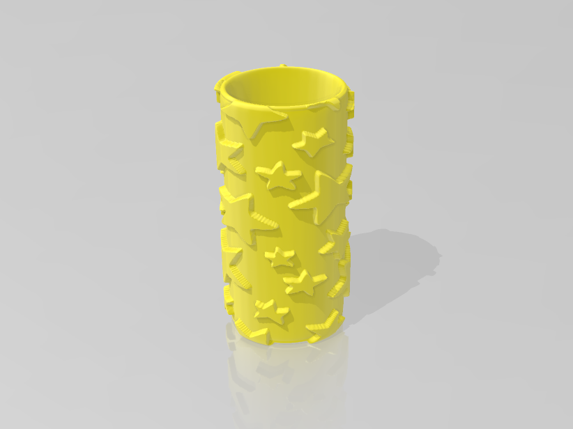 STL file Star roller ⭐・3D printing design to download・Cults