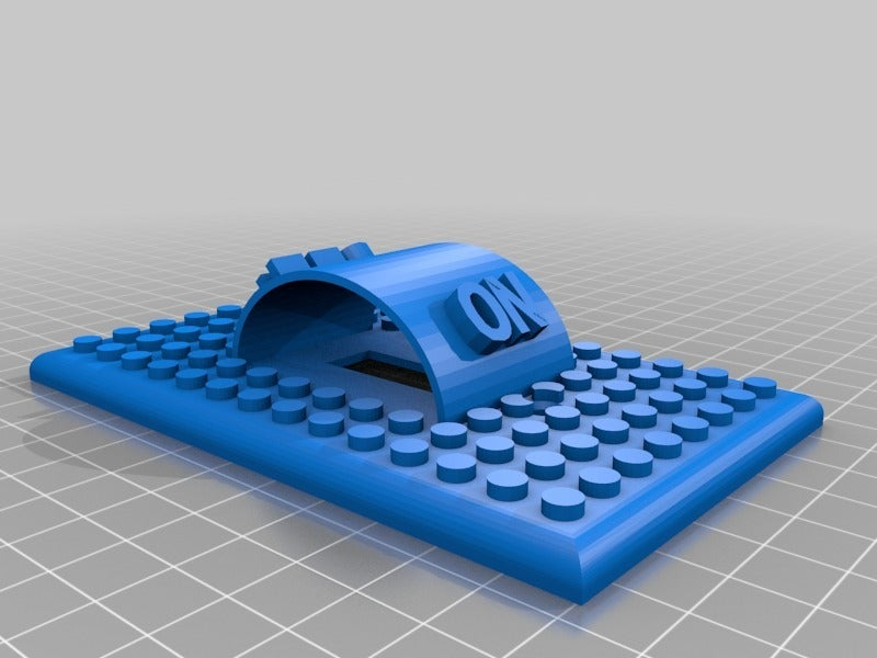Free STL file Lego plate with guard・3D print design to download・Cults