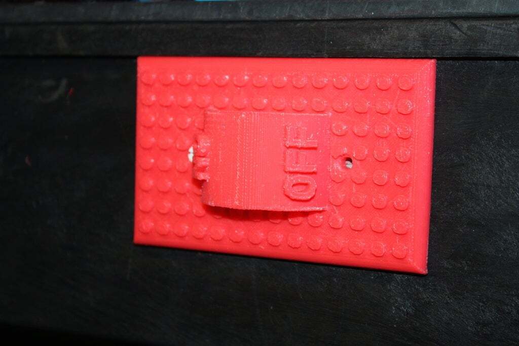 Free STL file Lego plate with guard・3D print design to download・Cults
