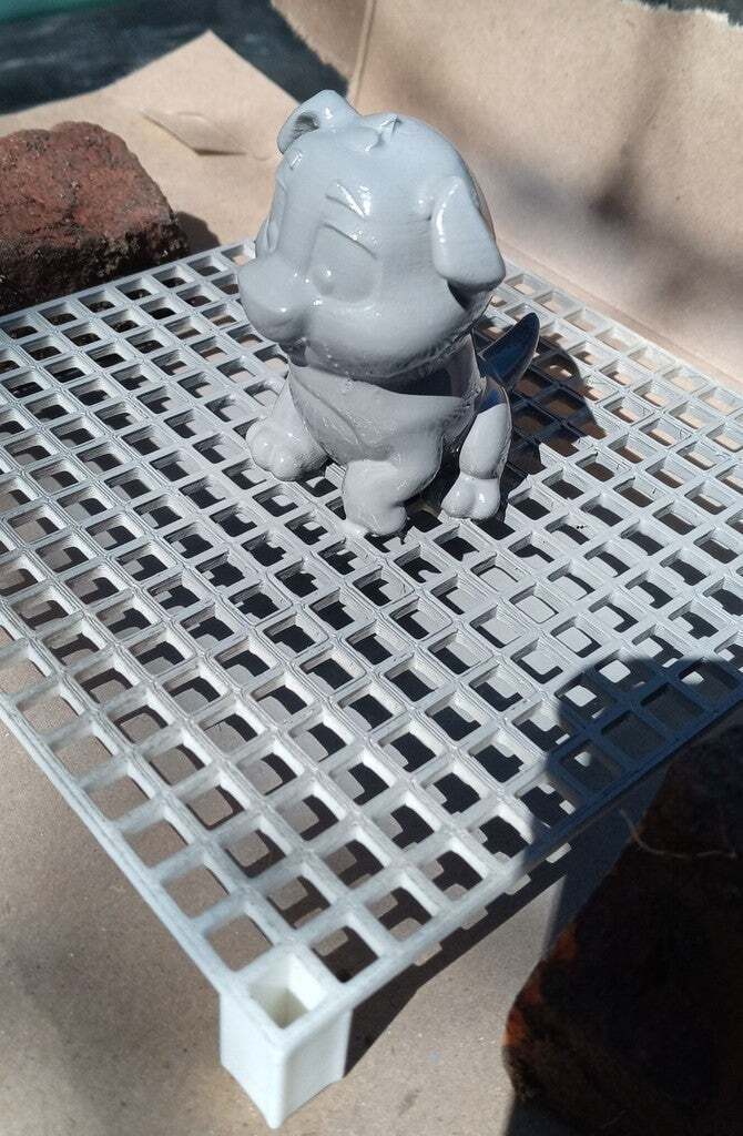 Free STL file Paint Grid Stand 🎨・3D printer design to download・Cults