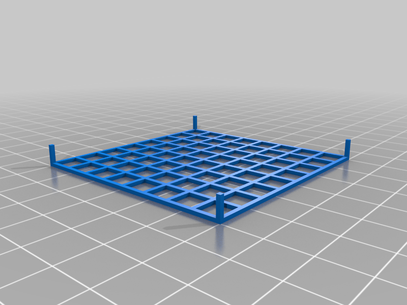 Free STL file Paint Grid Stand 🎨・3D printer design to download・Cults