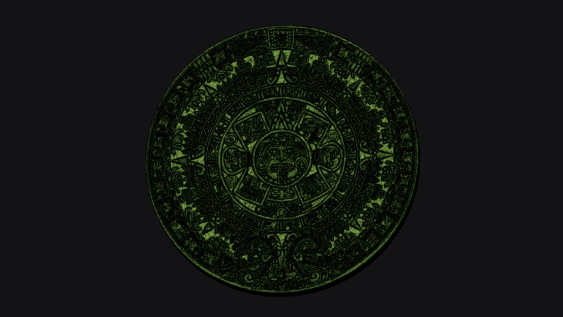STL file Aztec Calendar・3D printing idea to download・Cults
