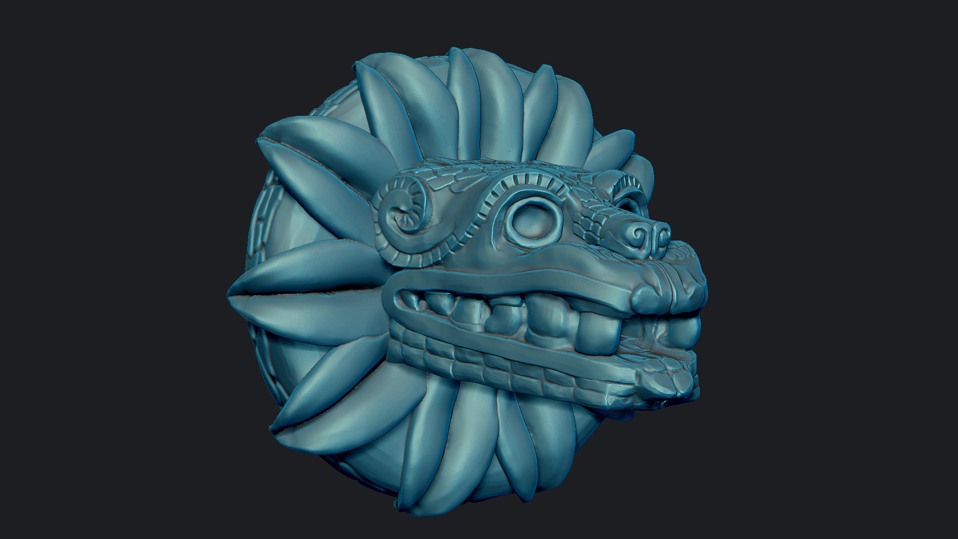 Файл STL Quetzalcoatl - Aztec Deity・Дизайн 3D принтера для загрузки・Cults