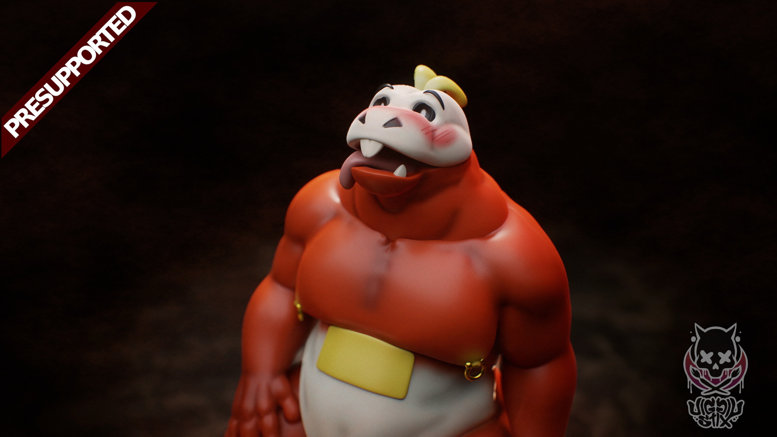 STL file Fuecoco 🐻・3D printer design to download・Cults