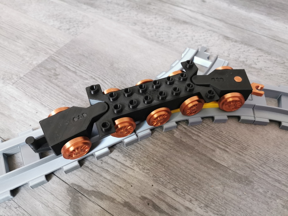 3D file LEGO Steam train big・3D printable model to download・Cults