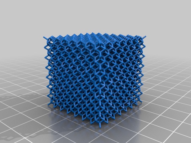 Free STL file Lattice_Structures_-_Mikrostrukturen 🎨・3D printing model ...