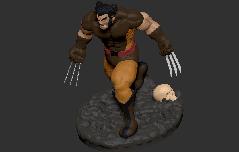 3D file Wolverine・Model to download and 3D print・Cults