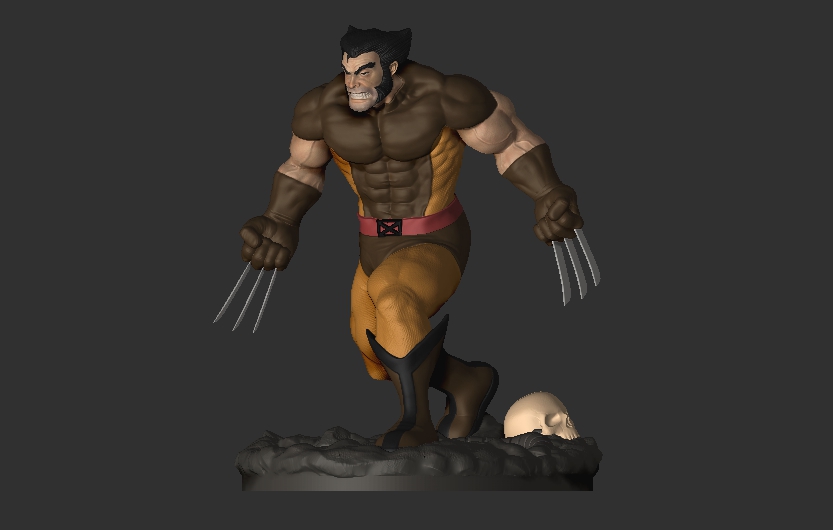 3D file Wolverine・Model to download and 3D print・Cults