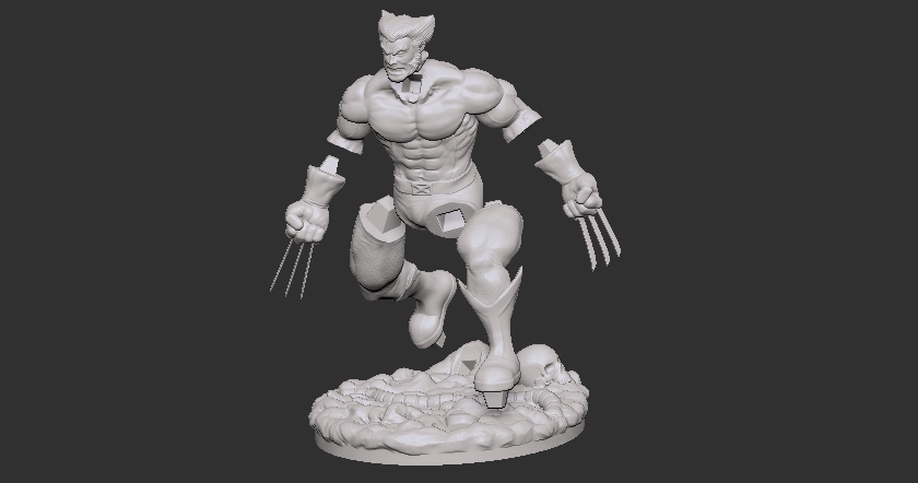 3D file Wolverine・Model to download and 3D print・Cults