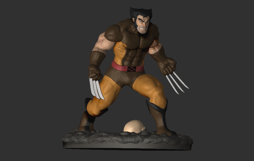 3D file Wolverine・Model to download and 3D print・Cults